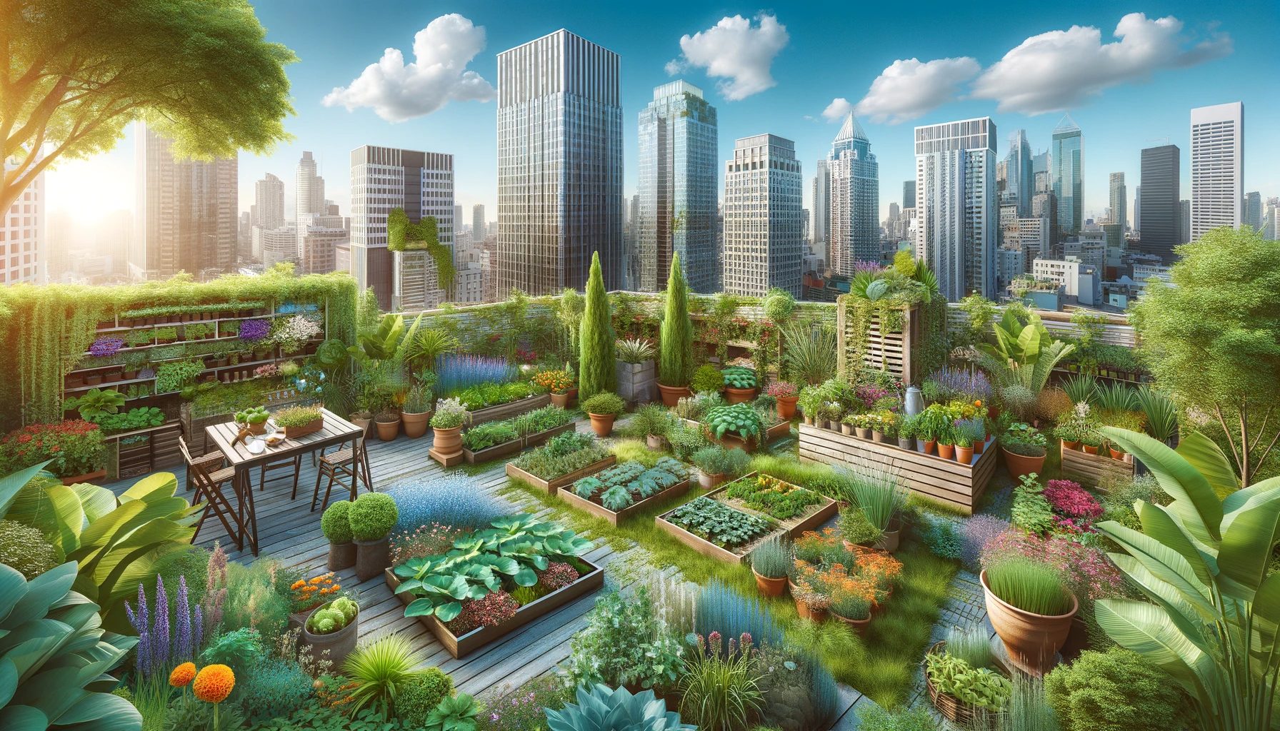 Rooftop Gardening for Beginners: Easy Tips and Tricks - Urban Gardening ...