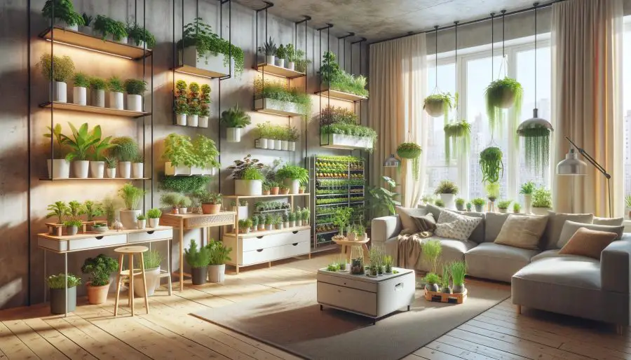 Gardening in an Apartment Without a Balcony - Urban Gardening Ideas