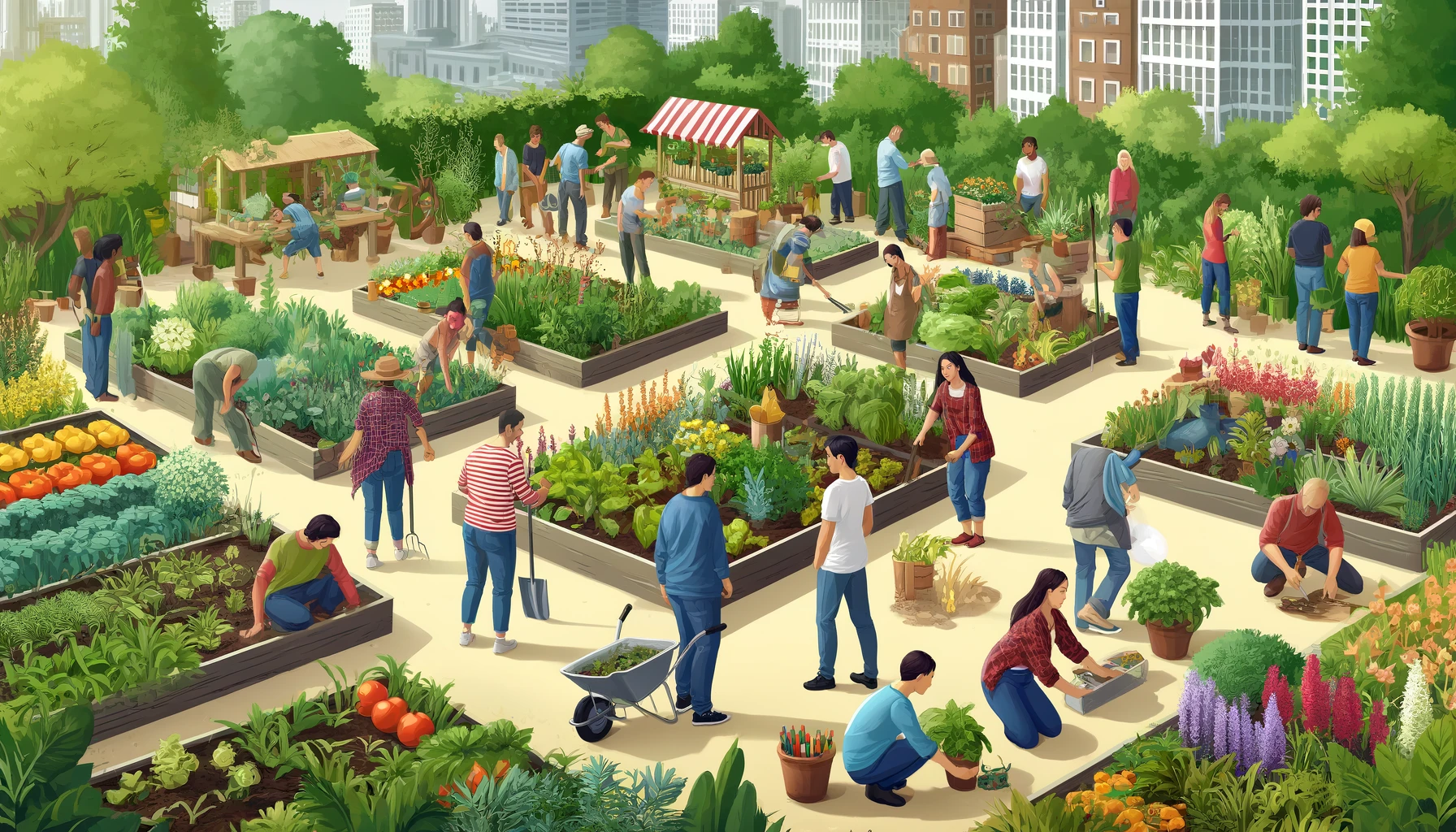 What is a Community Garden? 3 Important Benefits - Urban Gardening Ideas